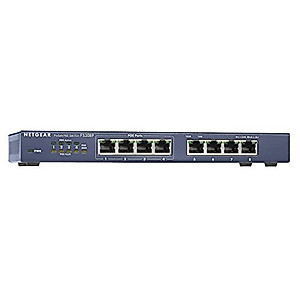 Netgear NET-FS108PNA NETGEAR 8 Port 10/100 Switch w/4 POE