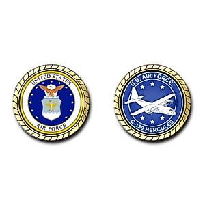 C-130 Hercules Challenge Coin - Officially Licensed