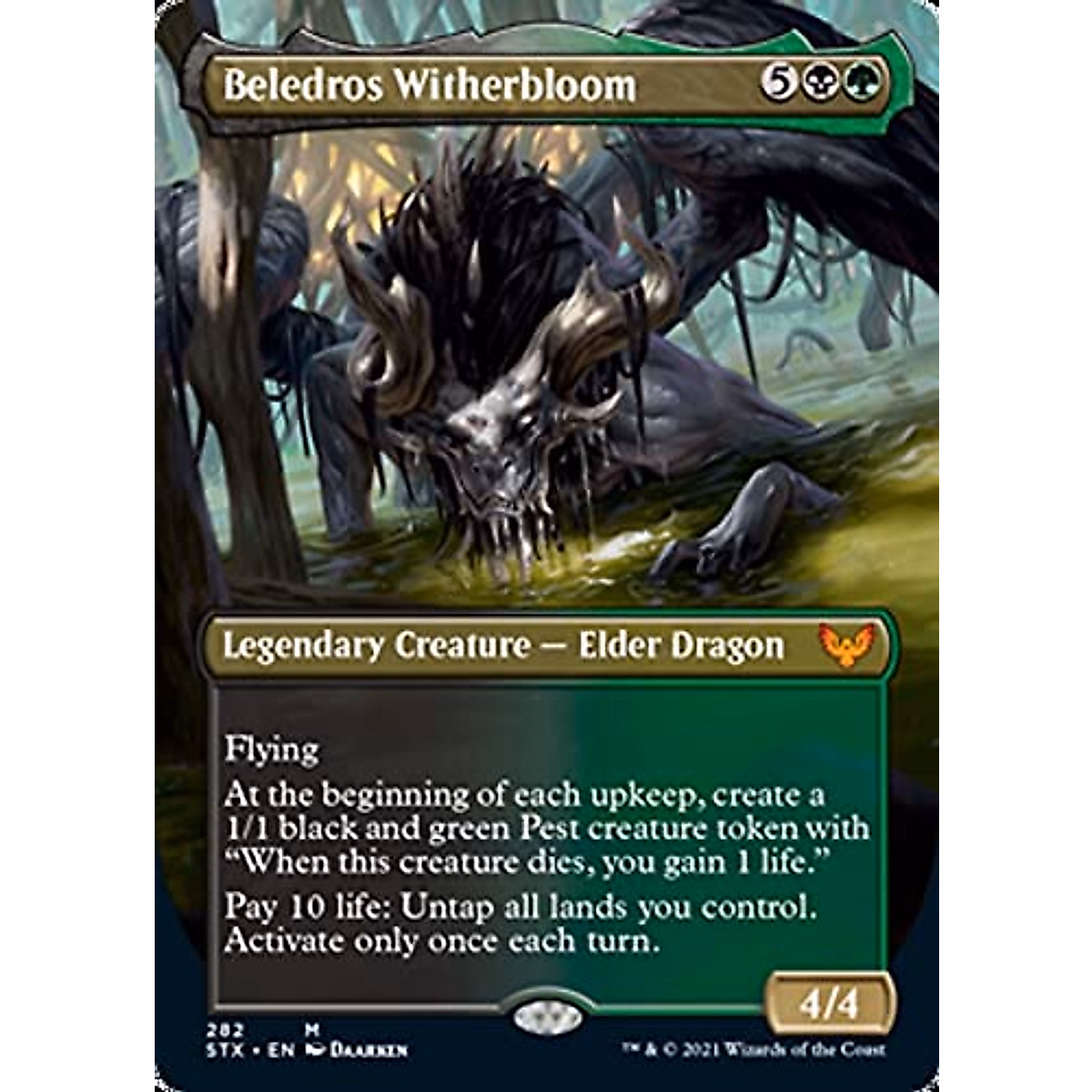 Magic: the Gathering - Beledros Witherbloom (282) - Borderless - Strixhaven: School of Mages