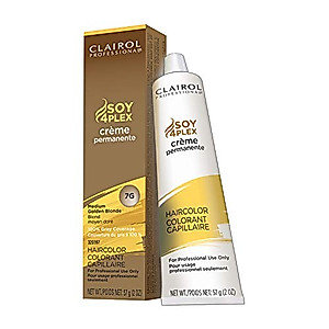 Clairol Professional Permanent Crème Hair Color 7g Med Gold Blonde
