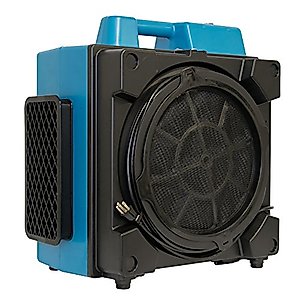XPOWER X-3380 Pro Clean Eco Washable Filter 4 Stage Filtration Purifier System, Negative Air Machine, Airbourne Cleaner, Scrubber for Home and Commercial Use, Blue
