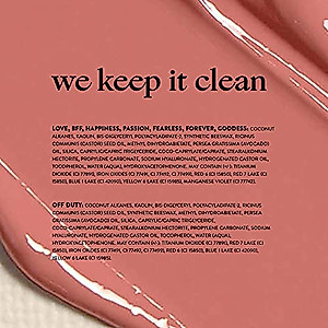 Honest Beauty Liquid Lipstick, Forever with Avocado oil + Hyaluronic Acid |Lasting Hydration | EWG Certified + Dermatologist tested & Vegan + Cruelty free | 0.12 fl. oz.