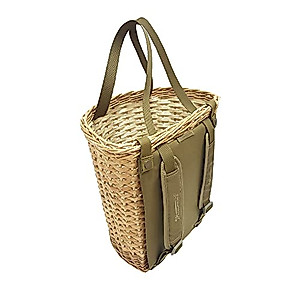 Mushroom Foraging Bag - Backpack with Straps for Forager - Haversack Bushcraft Bags -Belt Forage Pouch for Hiking, Morel Mushrooms, Camping, Hunting, Beach-Combing