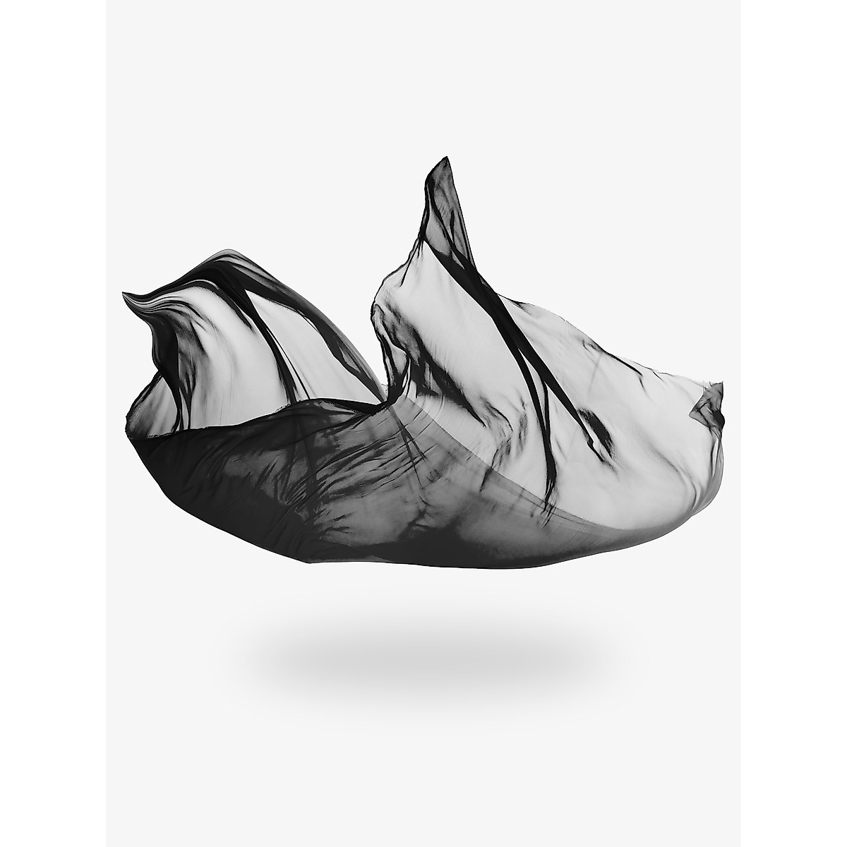 SATINIOR Chiffon Scarf Women Square Handkerchief Lightweight Satin Ribbon Scarf Retro Neck Scarf