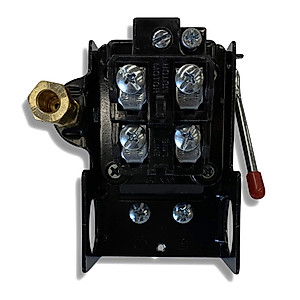 New Heavy Duty Pressure Switch for Air Compressor 25 amp 95-125 Four Port Connection w/unloader & on/off lever - free shipping