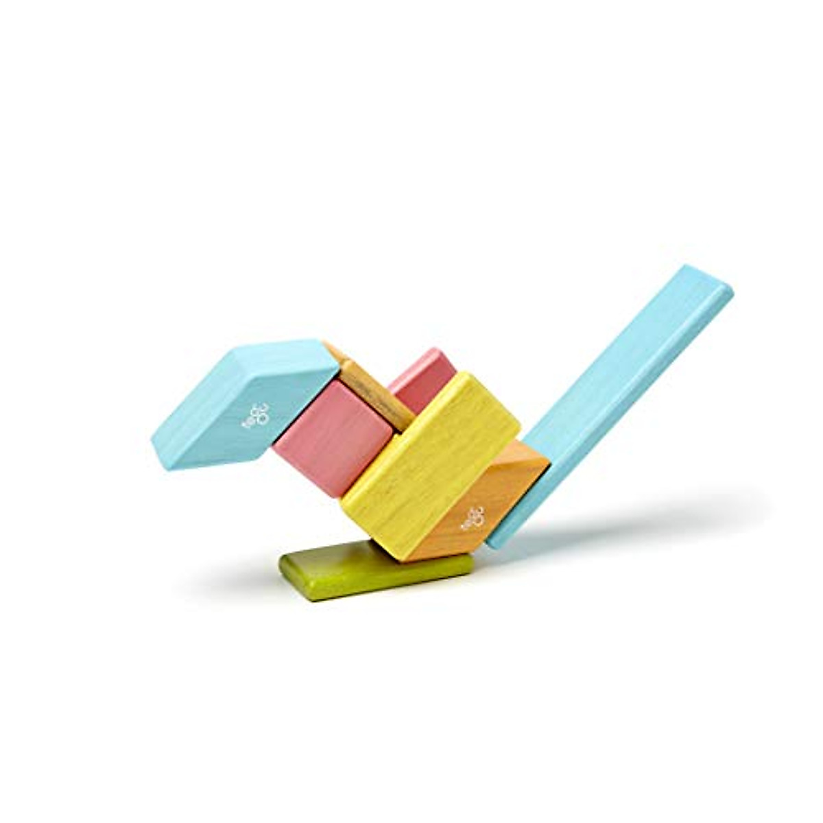 Tegu 14 Piece Magnetic Wooden Block Set in Tints