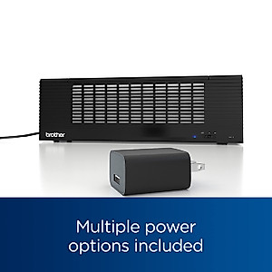 Brother AirSure DF-2 Dynamic Filtration Tabletop and Portable Air Purifier, Aids in Capturing Foreign Particles, Face, Close Contact Situations, Black