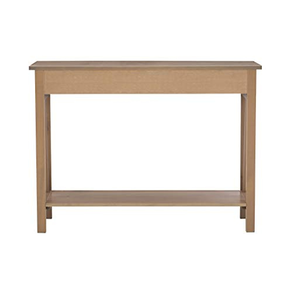 Linon Titian Driftwood Console Table, 42"W x 13.98"D X 30.7"H