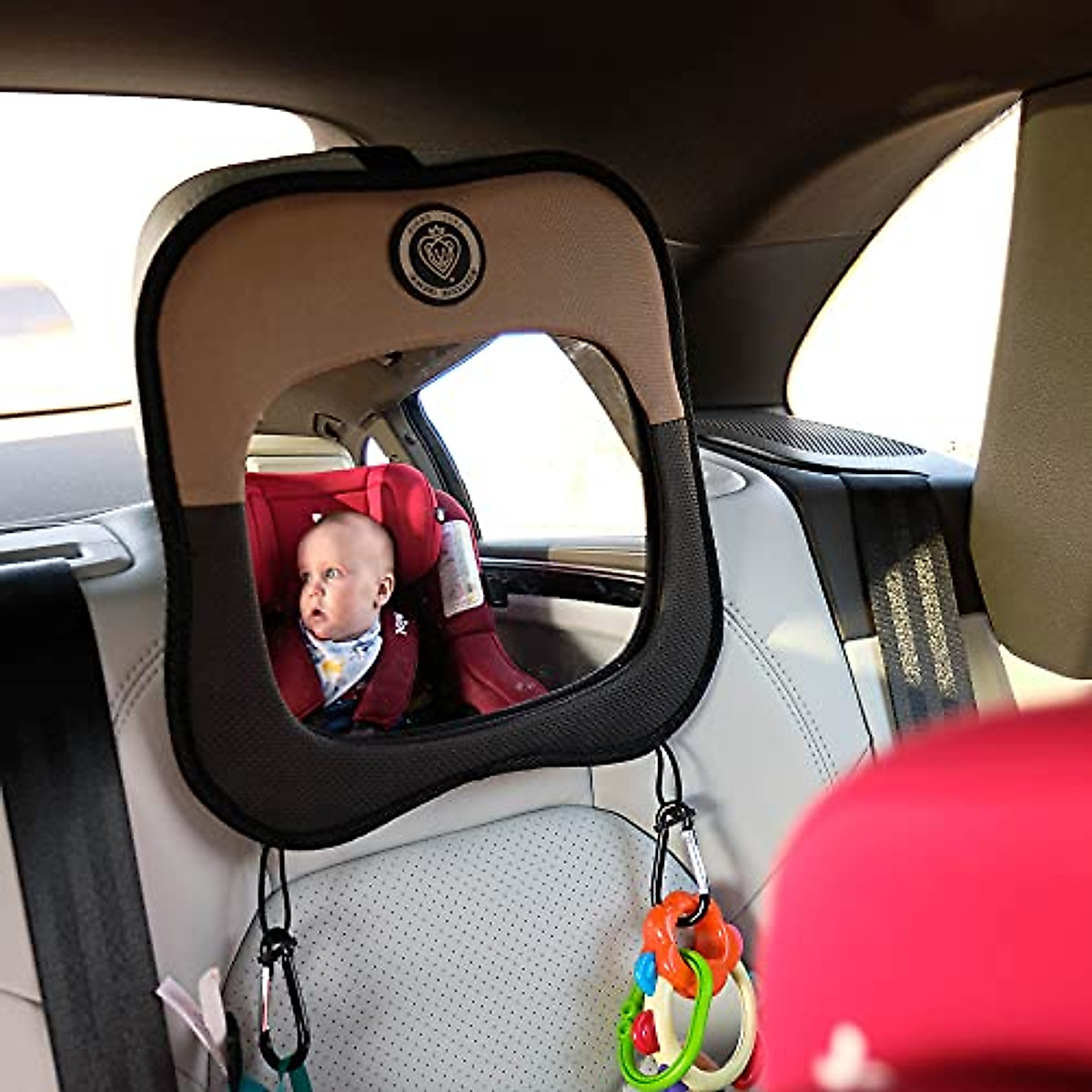 Prince Lionheart Child View Mirror, Black
