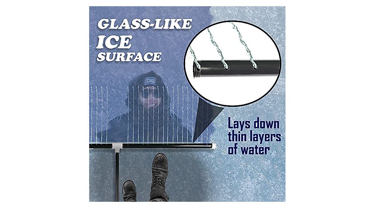 Rink Rake Ice Resurfacer - Perfect Your Backyard Rink