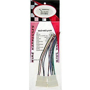 Harmony Audio Compatible with 2012-2017 Kia Rio HA-707304 Stereo to Aftermarket Radio Harness Adapter