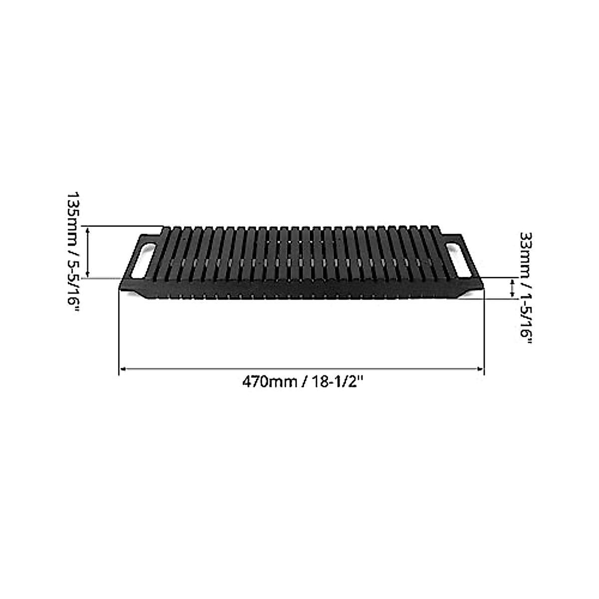 Qwork Antistatic ESD Circulation Rack Shelf, 2 Pack Dual- Ear Antistatic PCB Tray Rack, ESD Shelf Storage Turnover Rack, 47 x 14 x 3.5cm, Black