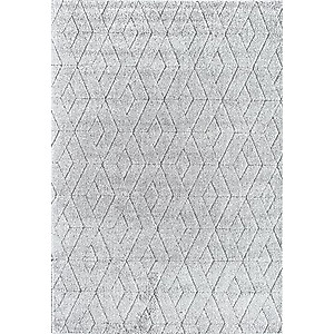 CosmoLiving by Cosmopolitan Area Rug, 5'0"x7'6", Basalt