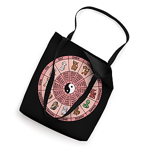Chinese New Year Zodiac Animals Tote Bag
