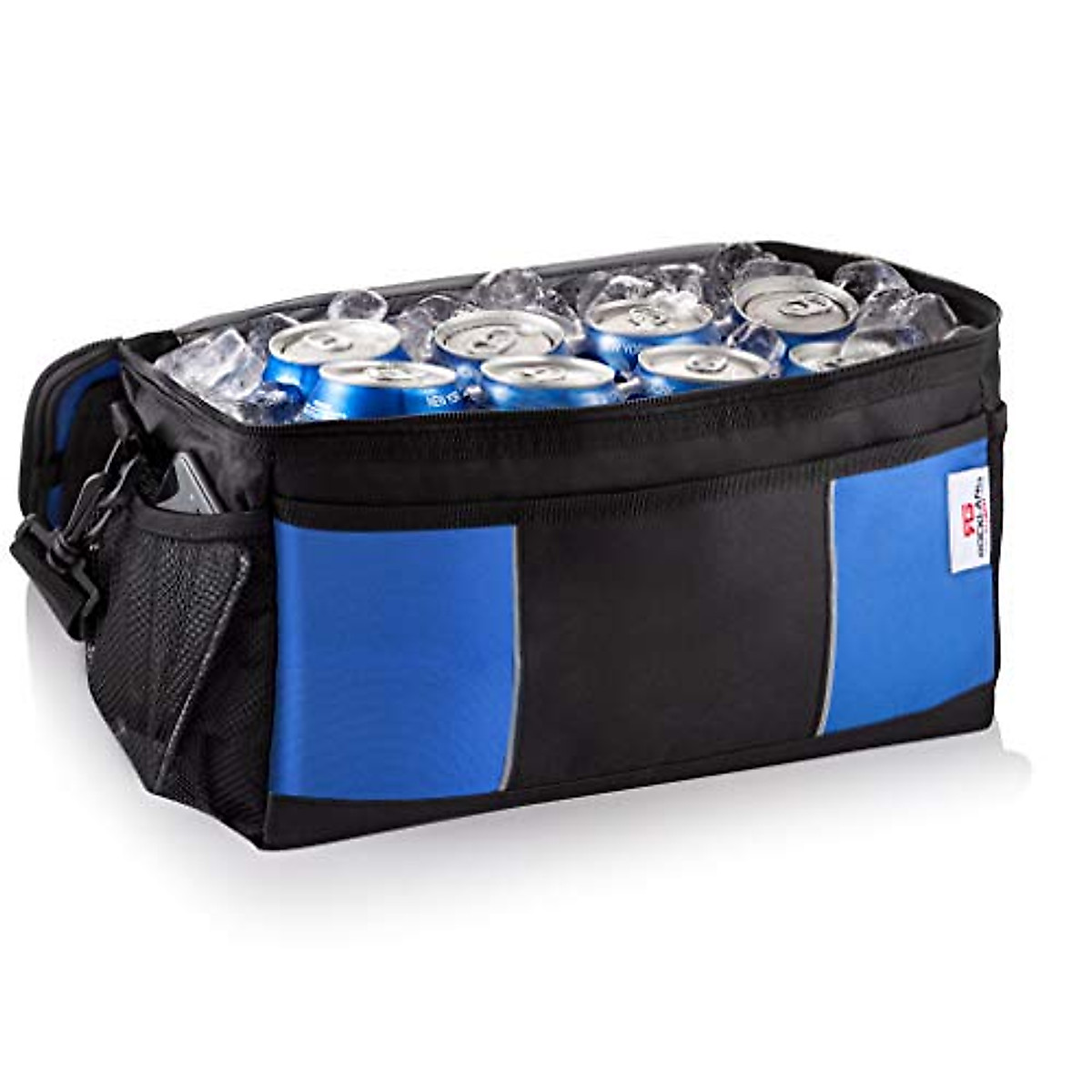 Rockland Guard Insulated 16 Can Collapsible Soft Cooler Bag with Easy Access for Picnic, Camping, BBQ, Gym, Lunch or Beach.