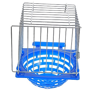 Ipetboom 3pcs Hatching Nest Hollow Cage Nest Canary Nest for Cages Pigeon Nest Bowl Parrot Breeding Nest Bird Hanging Cage Parrot Nest Basin Bird Nesting Bowl Iron Wire Breeding Box Pearl