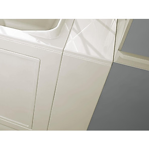 American Standard 2848.119.SRL Acrylic Soaking 28"x48" Right Side Door Walk-In Bathtub in Linen