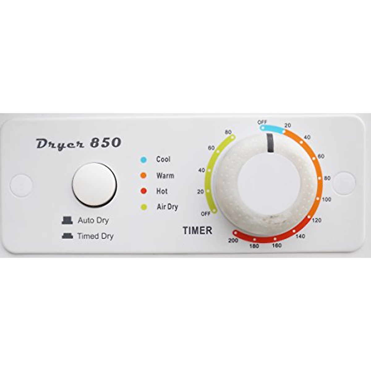 Equator 3.5 cu.ft. 110 V Front Load Compact Short Auto/Time Dryer in White