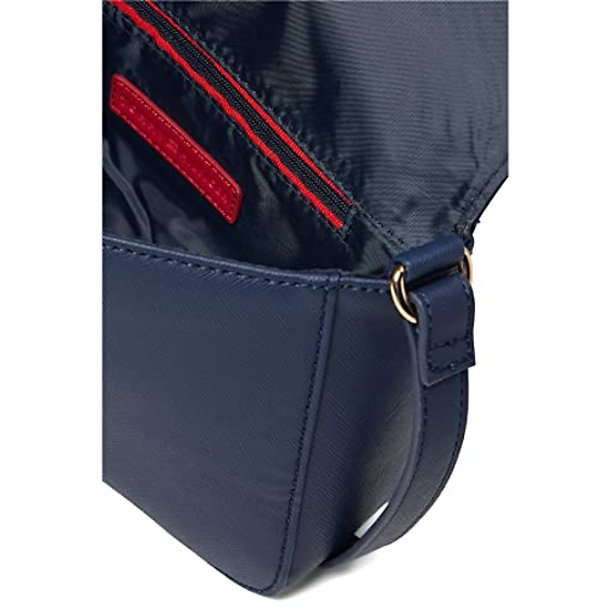 Tommy Hilfiger Beth II Flap Crossbody Saffiano PVC Tommy Navy One Size