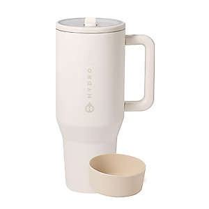 HydroJug Cream 40oz Traveler + Boot