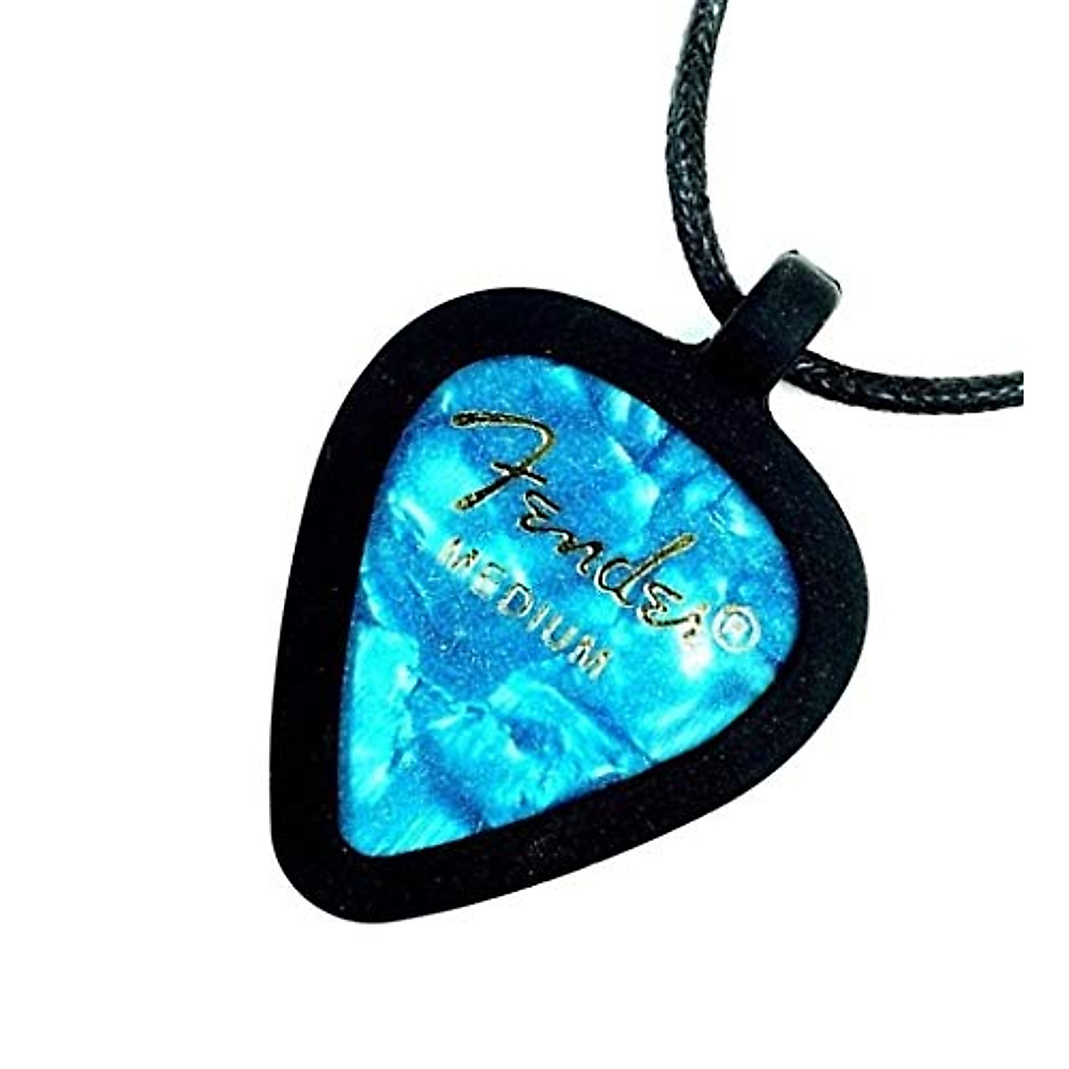 Pickbandz Necklace Silicone Guitar Pick Holder in Epic Black - Double Sided - Fits All - Fully Guaranteed - Rock What You Love With Pickbandz
