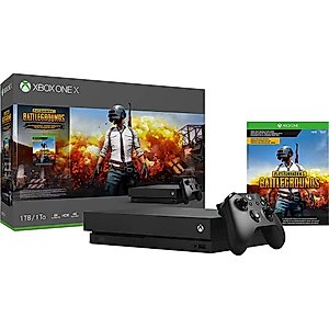 Xbox One X 1TB Console - PLAYERUNKNOWN’S BATTLEGROUNDS Bundle [Digital Code] (Discontinued)