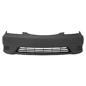 MBI AUTO - Primered, Front Bumper Cover Fascia for 2005 2006 Toyota Camry w/Out Fog 05 06, TO1000284