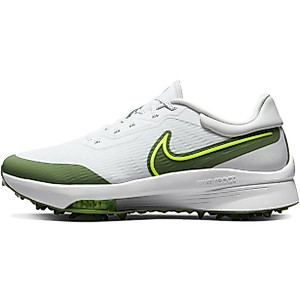 Nike Air Zoom Infinity Tour Next% 'White Treeline Men's Golf Cleats (White/Treeline, us_Footwear_Size_System, Adult, Men, Numeric, Medium, Numeric_13)