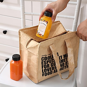 Moretoes Juice Bottles 42pcs 8 Oz Plastic Bottles with Lids, Reusable Clear Juicer Bottles with Black Tamper Evident Caps for Juice, Smoothies, Milk