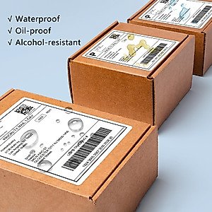 HokLoindustry 4"x6" Thermal Labels, Shipping Labels (500 Labels), Compatible with Rollo, iDRPT, Polono, Munbyn, Zebra Thermal Printers.