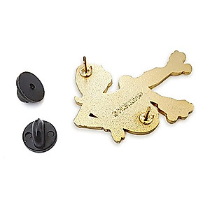 Pinsanity Roller Derby Pin Up Girl Enamel Lapel Pin