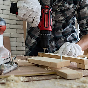 Hongway 230pcs Wood Screws Assortment Kit, Flat Head Wood Screws Set, Zinc Plated Steel, Self Tapping Screws, Drywall Screws Assortment, Assorted Wood Screws, Assorted Screws(7 Sizes)