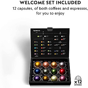 Nespresso VertuoPlus Deluxe Coffee and Espresso Machine by Breville,8 Ounces, Black