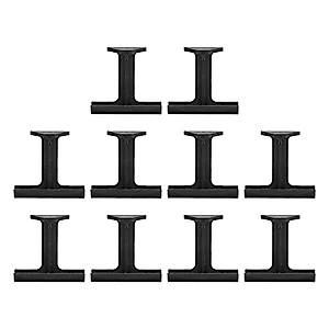 Eujgoov 10PCS PV Panel Water Guide Clamp Photovoltaic Module Water Guide Drainage Clip Mud Remover Solar Panel Along The Drainage (3.5cm)