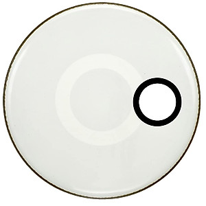 TUOREN 2 Pieces Drum Head Port Hole Cuttering Template Ring for Bass Kick Drum (Black)