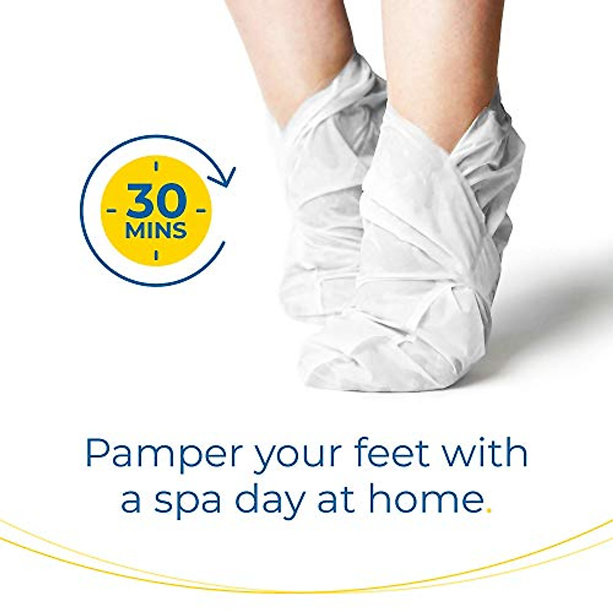 Dr. Scholl's Ultra Hydrating Foot Mask 3 Pack , Intensely Moisturizes Repairs and Softens Rough Dry Skin with Urea, 3 Count 1 Pair