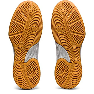 ASICS Women's Gel-RENMA Pickleball Shoes, 10, White/Pure Silver