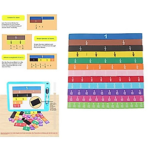 DYNWAVE 83pcs Fraction Magnets