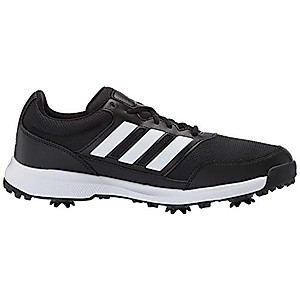 adidas Men's Tech Response 2.0 Golf Shoe, Black, 13 Wide US