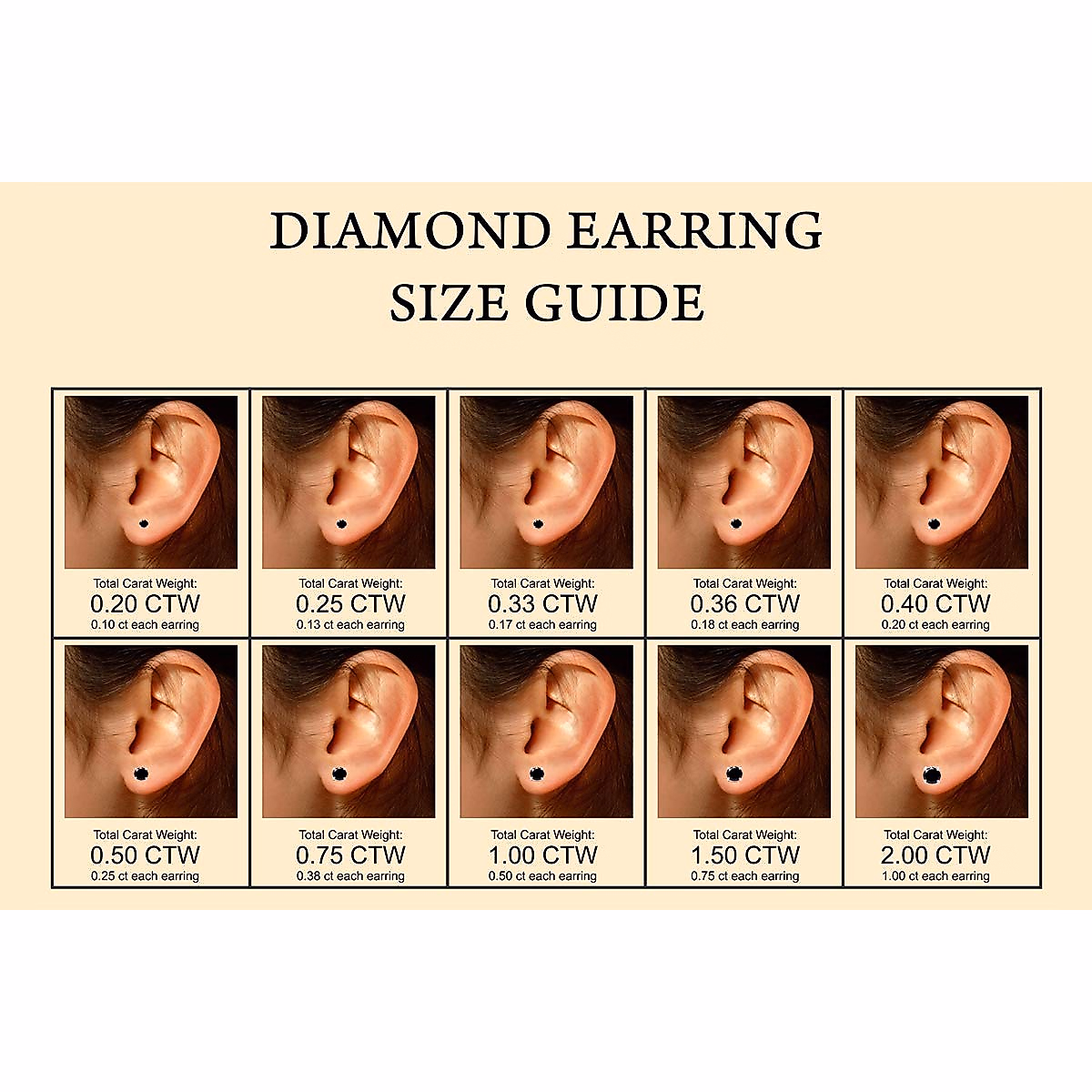 1/4 Carat CT Round Black Natural Diamond Friction Back Stud Earrings In 14k White Gold Delicate Jewelry For Womens And Mens (0.25 Cttw)