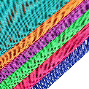 Frienda 6 Pieces Mesh Stuff Sack, 11 x 15 Inch Durable Nylon Mesh Drawstring Laundry Bag for Rinsing Beach Toys, Seashell Collecting, Mesh Bags and Travel (Multicolor)