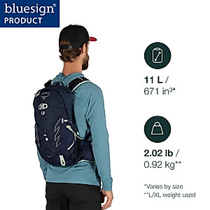 Osprey Talon 11 Men's Hiking Backpack , Ceramic Blue, Large/X-Large