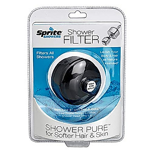 Sprite Showers SLB-ORB Slim-Line Brass Metal Shower Filter, Oil Rubbed Bronze