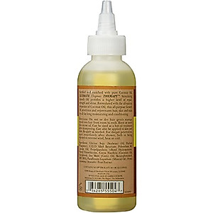 Originals by Africa's Best Therapy Coconut Oil Stimulating Growth Oil, Penetrates & Rejuvenates Hair, Skin and Nails For All Day Long Moisturizing and Conditioning, 4oz Bottle
