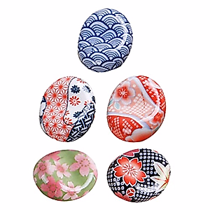 6pcs Chopstick Rest Chopsticks Holder Tableware Holder Japanese Chopsticks Mini Chopsticks Rest Rack Spoon Stand Home Chopsticks Rack Mini Chopstick Stand Cherry Blossoms