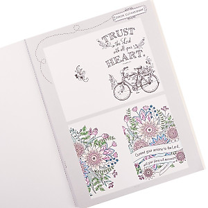 A Garland of Grace: An Inspirational Adult and Teen Coloring Book