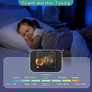 giole 13" Indoor Outdoor Sun and Moon Wall Clock, Silent Non-Ticking Wall Clocks Battery Operated, Outdoor Clocks Waterproof for Patio and Home Decor