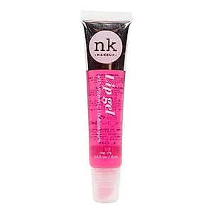 Nicka K New York 5 PACK NK Lip Gel with Vitamin E Bubble Gum, Argan, Strawberry, Cherry and Rosehip Lip Gloss
