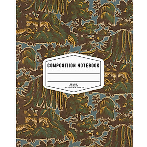 Kids Tiger Composition Notebook: Wide Ruled Lined Paper Notebook Journal Perfect for Back to School: College Ruled Workbook for Kids Girls, Boys, Students, Teens, Home School, and College Students
