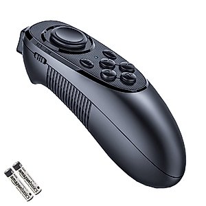 Universal Remote for Scroll TikTok Videos Play icade xinput Game, Control Music Video Playing, flip eBook Anki Page, be a Mouse Pointer & Selfie Shutter for All iOS Android & Windows Devices (WB)